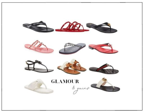 25 Best women's designer flip flops 2026 for luxury & style - Glamour ...