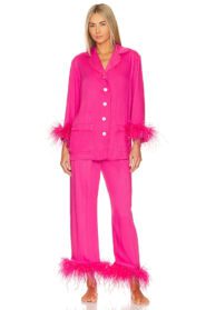 28 Best Feather Pajamas | The Glam Sets To Slip Into This Season ...