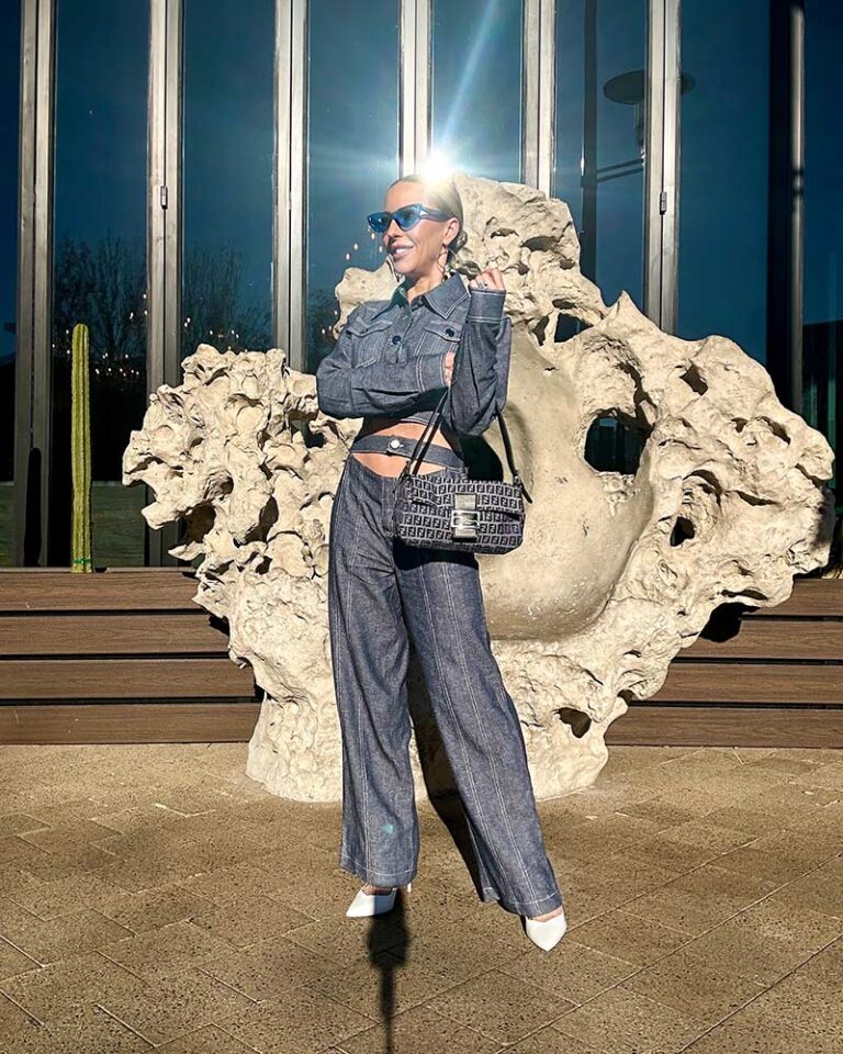 18 best denim on denim outfits from cool to chic