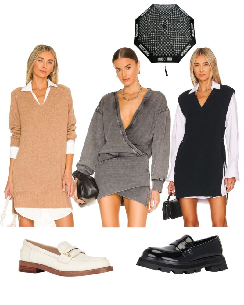 15 practical and stylish rainy day outfit ideas to copy from celebs ...