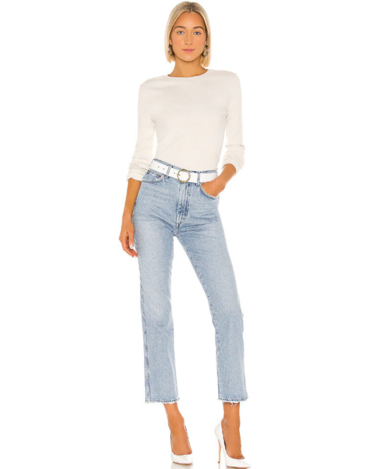 An honest Agolde jeans review | 90s pinch waist & vintage high rise ...