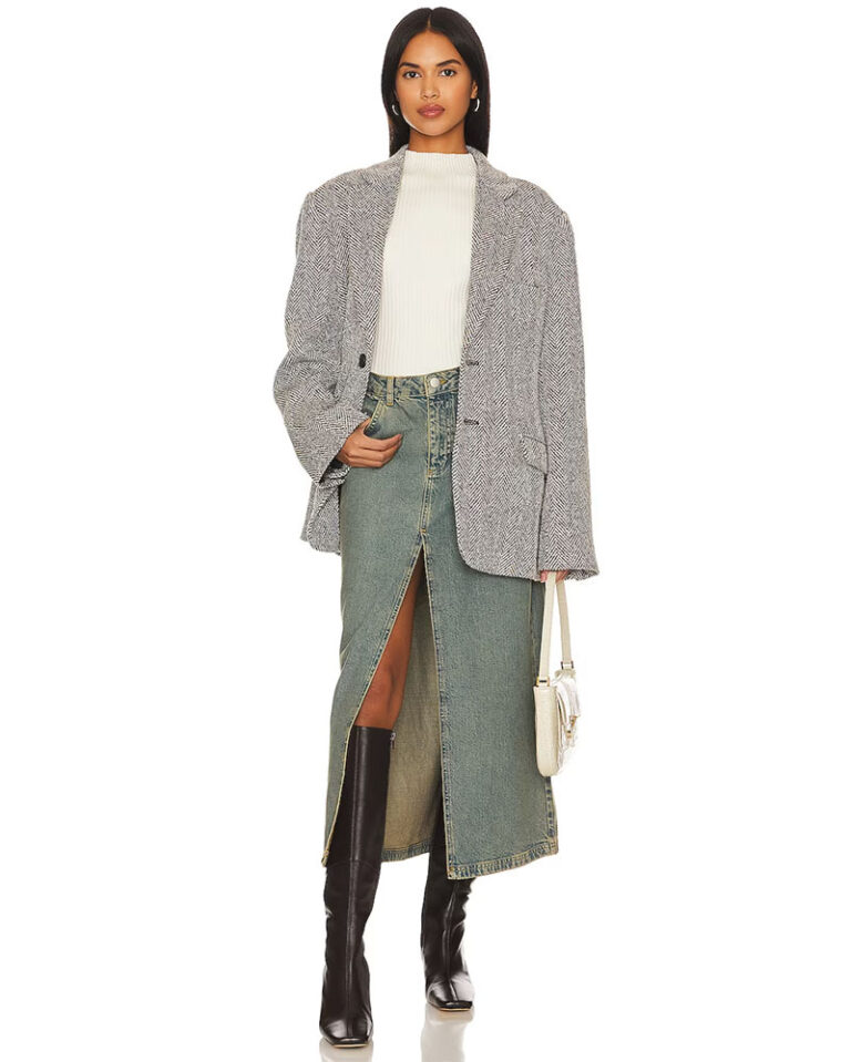 30 best Herringbone coats for women & how to style them