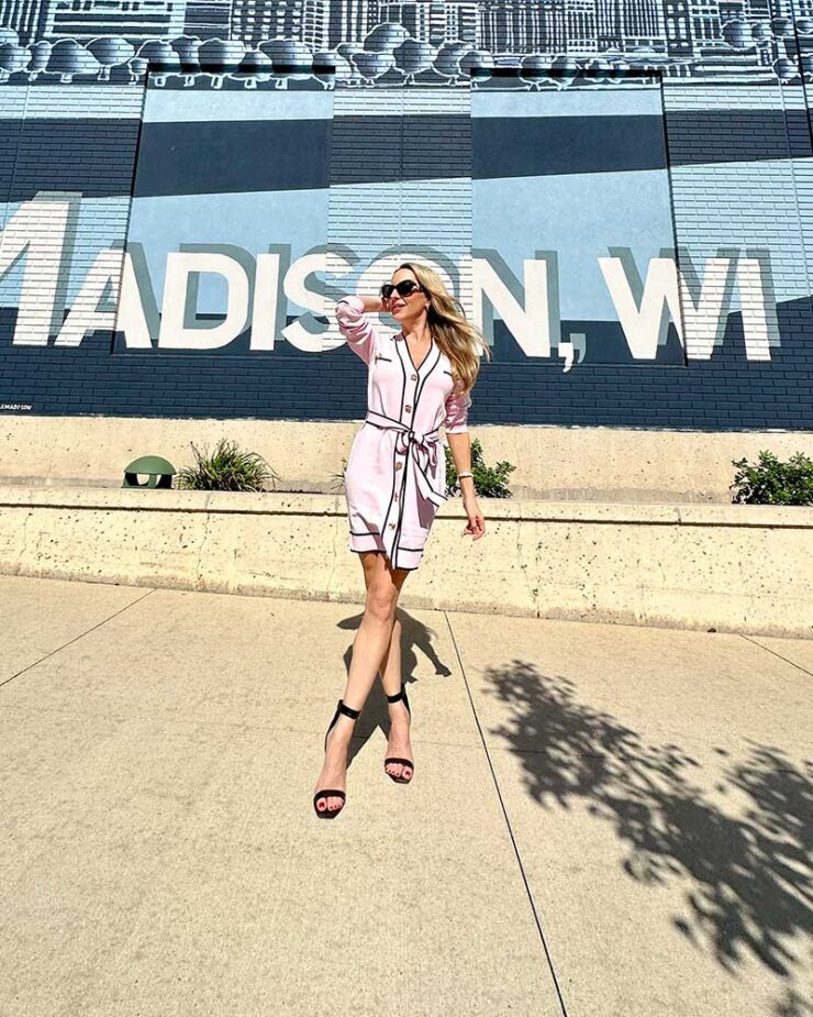 Cardigan sweater dresses are back in fashion & more stylish than ever