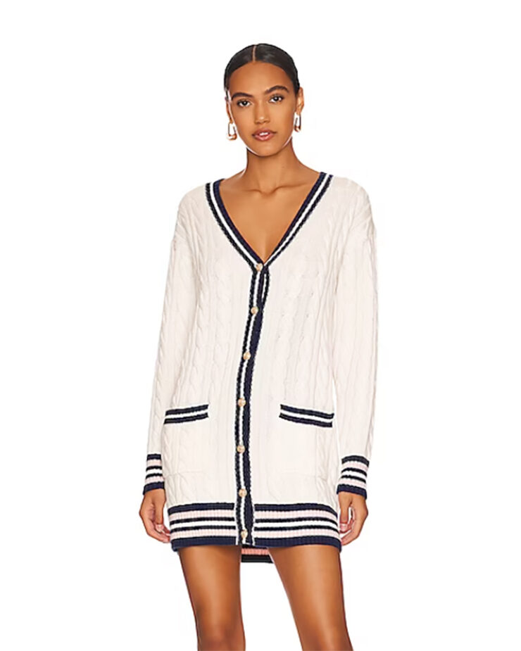 30 Best womens white sweater dresses for crisp Winter chic style ...