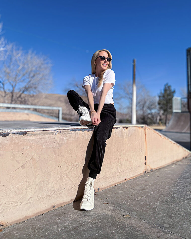 Converse Chuck 70 De Luxe Wedge Sneakers review & outfit ideas ...