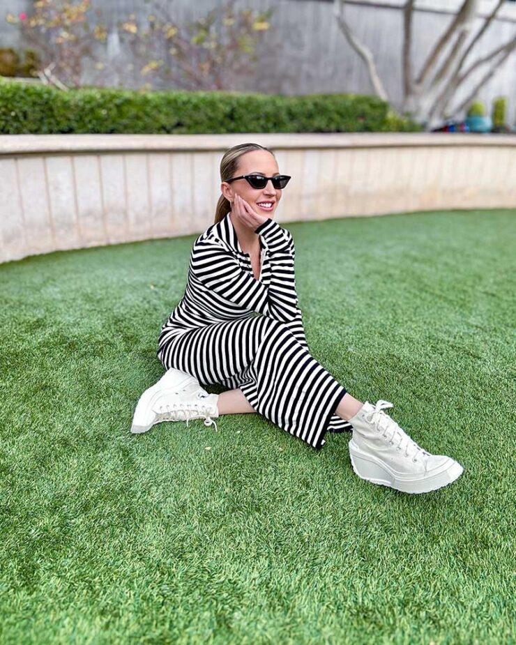 How to wear converse high tops with skinny jeans - Glamour and Gains