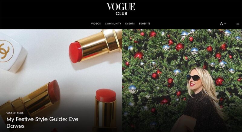 Eve Dawes Press & Bio - Glamour and Gains