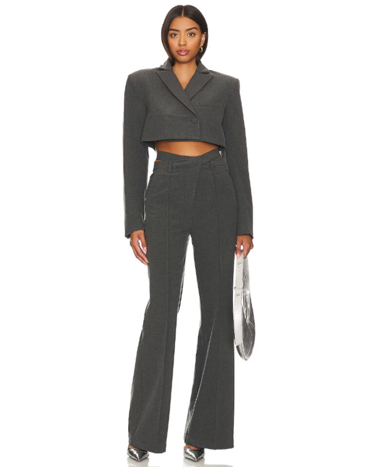 16 high waisted pants outfits | How to wear high rise pants - Glamour ...