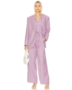 16 high waisted pants outfits | How to wear high rise pants - Glamour ...