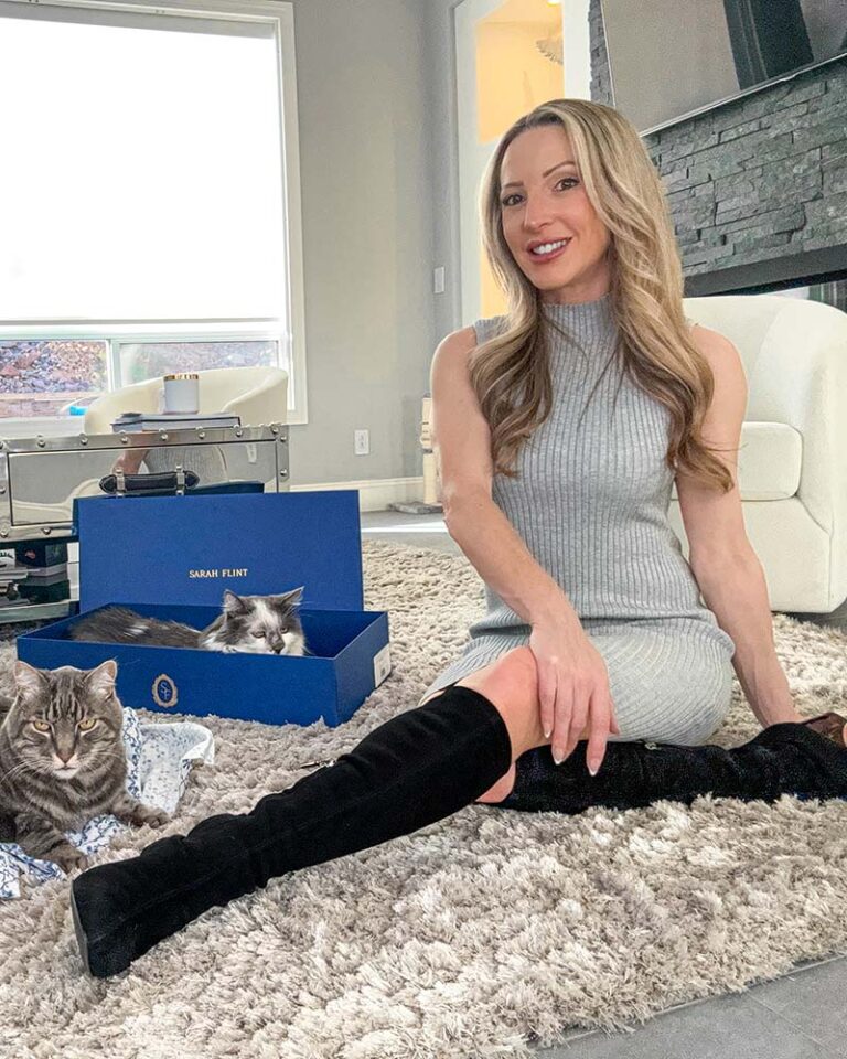 Sarah Flint Alexandra 50 boots | The black knee high boots celebrities ...