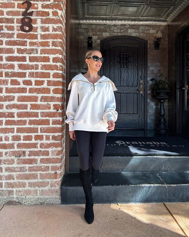 Sarah Flint Alexandra 50 boots | The black knee high boots celebrities love - Glamour and Gains