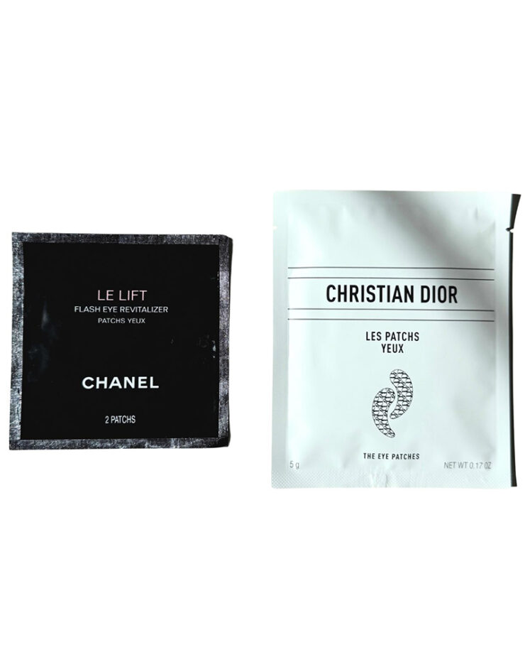 Best under eye patches | Dior eye patches VS Chanel eye patches ...